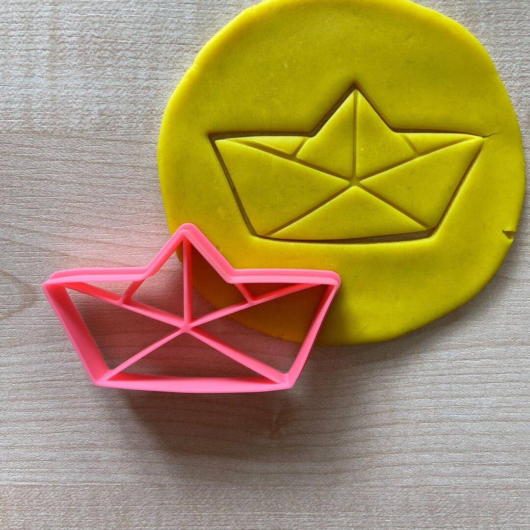 Origami Boat Cookie Cutter, Paper Ship Origami Paper Gift - Etsy