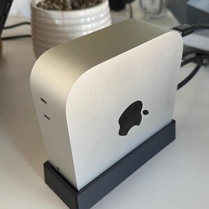 Apple Mac Mini M4 - Vertical Desk Stand - Left and Right(with Power ...