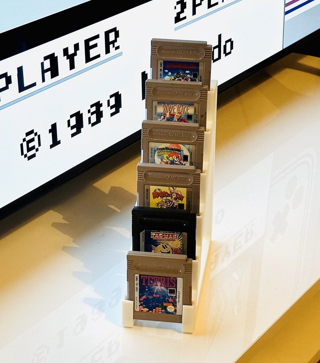 Game Boy Display Stand for 6x Cartridges - Etsy