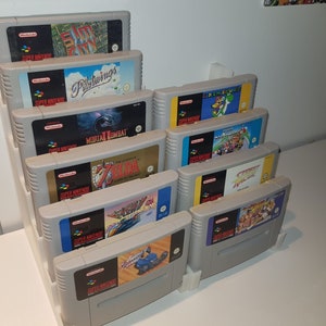 SNES Display Stand for 6x Cartridges - Etsy