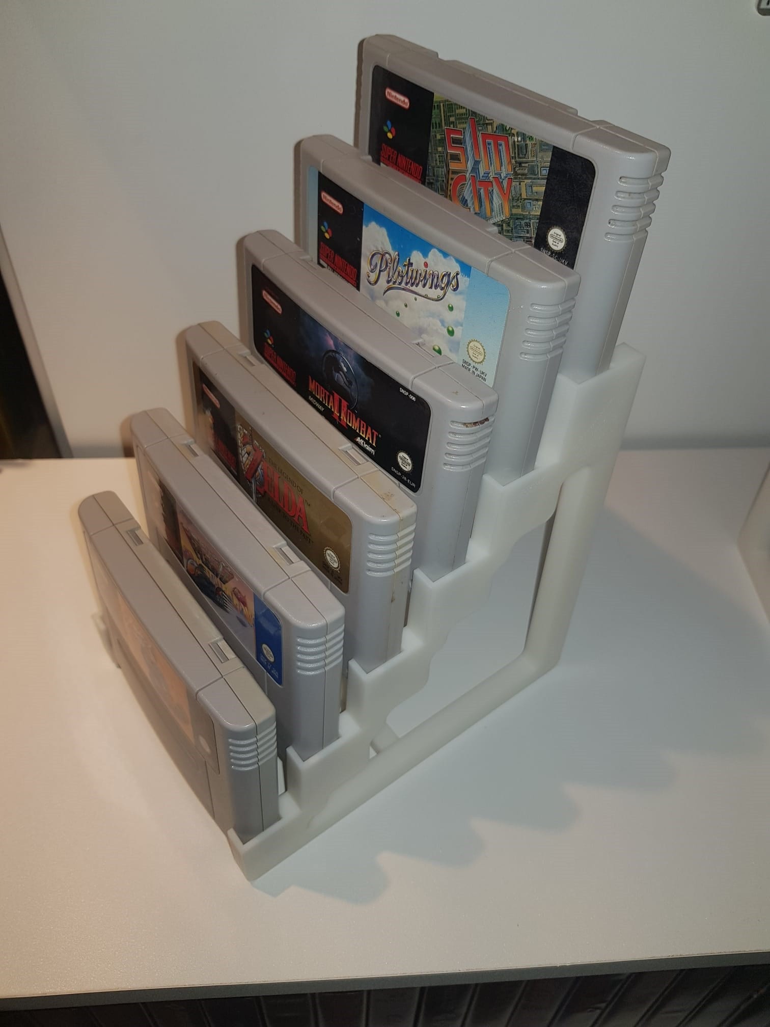 SNES Display Stand for 6x Cartridges - Etsy