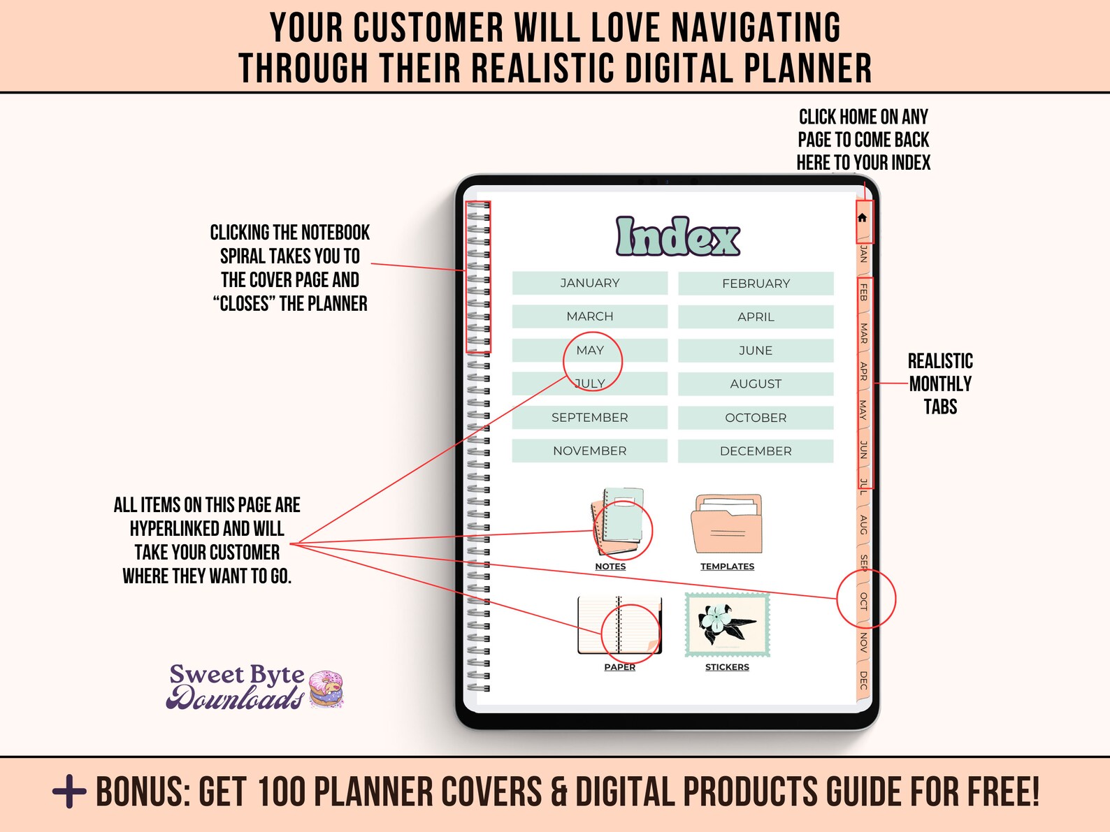 Resell PLR Digital Planner | Daily / Weekly (2.0) Canva Plr Template ...