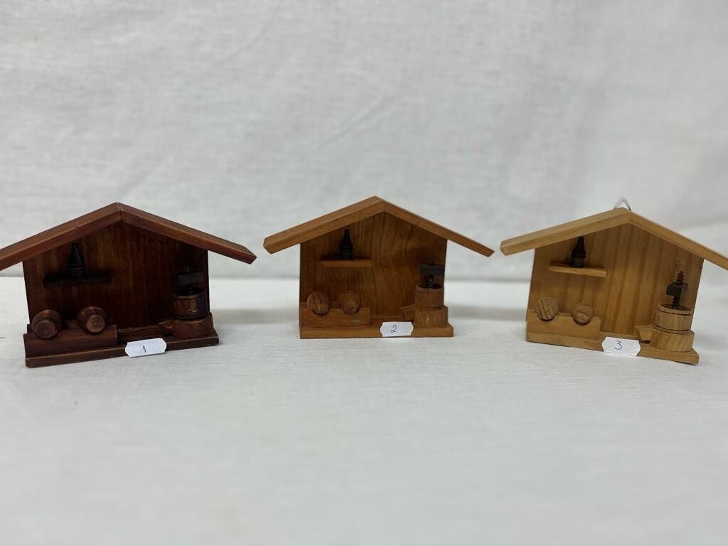Miniature Wooden Craft House, Represents the Wine Cellar - Etsy
