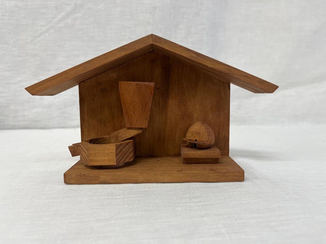 Miniature Wooden Craft House, Represents the Making of Bread - Etsy