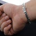 Handmade 925 Sterling Silver Cuban Chain Bracelet - 9mm - Etsy