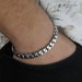 Handmade 925 Sterling Silver Cuban Chain Bracelet - 9mm - Etsy