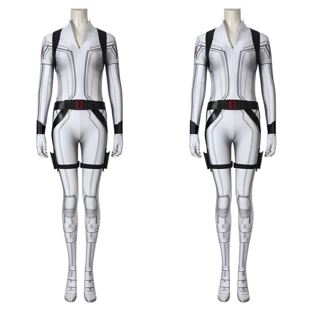 Natasha Romanoff Black Widow White Suit Cosplay - Etsy