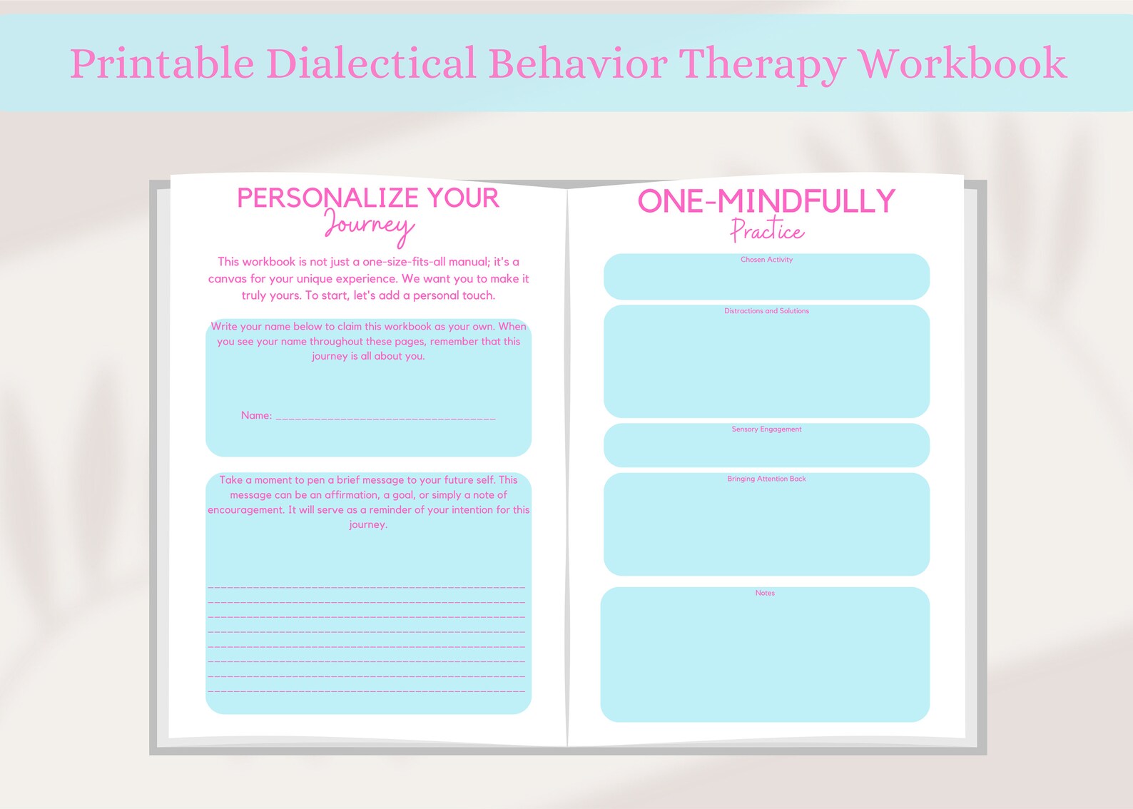DBT Workbook, Dbt Cheat Sheet, Dbt Cards, DBT Worksheet, DBT Diary Card ...