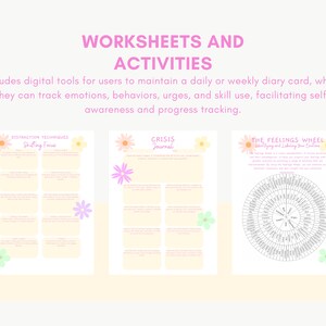 Bpd, Bpd Workbook, Bpd Borderline, Coping Skills, Therapy Worksheet ...