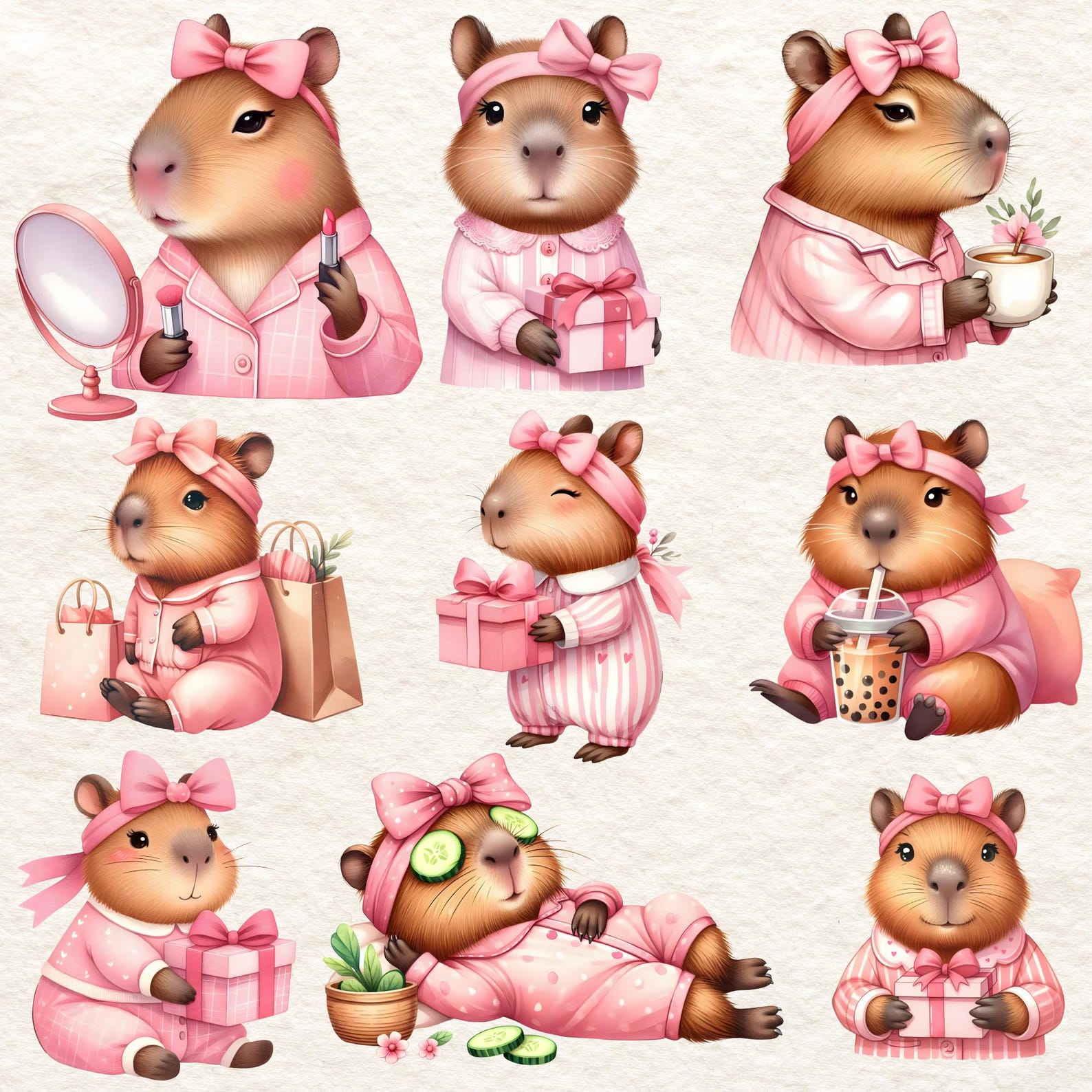 Cute Capybara PNG, Capybara clipart, Capybara art, Nursery Clipart ...
