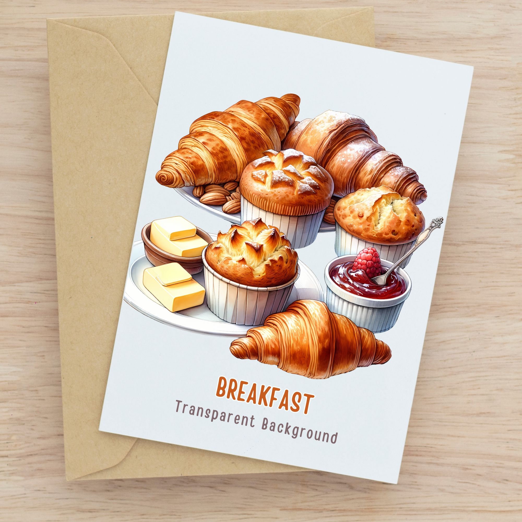 Breakfast Png, Breakfast Clipart, Breakfast Print, Jam, Breakfast ...