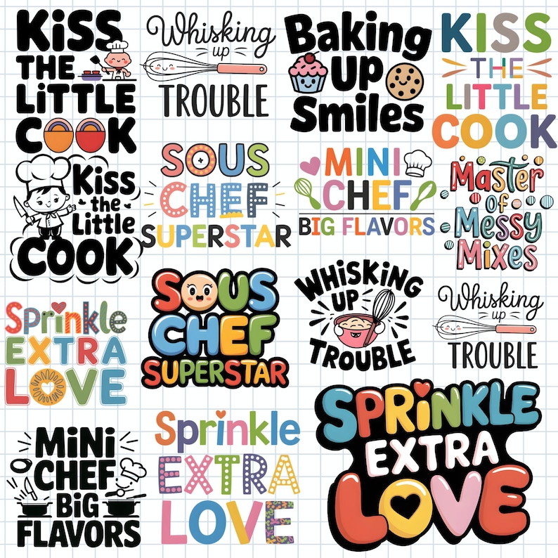 Little Chef PNG , Cute Chef , Aesthetic Kitchen Decor , Cute Cooking ...