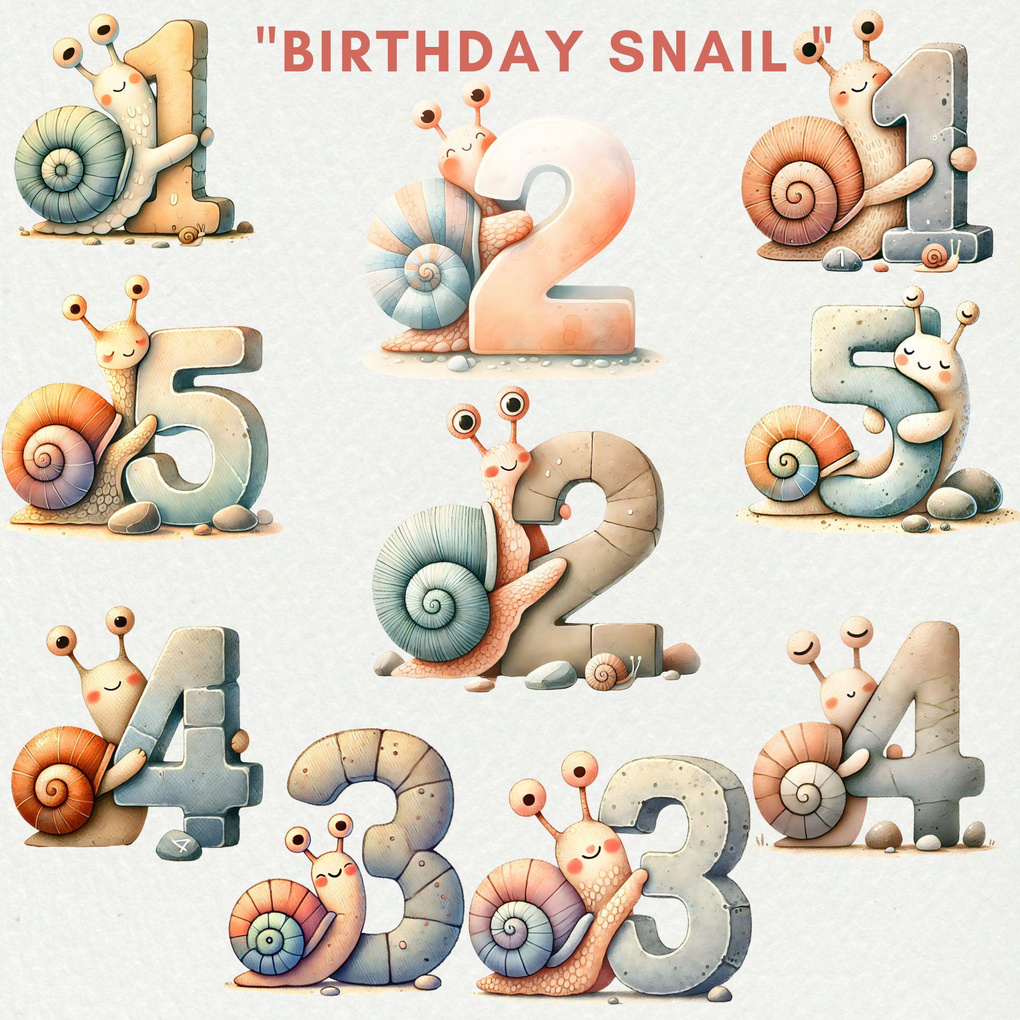 Imágenes prediseñadas de cumpleaños de caracol, imágenes prediseñadas ...