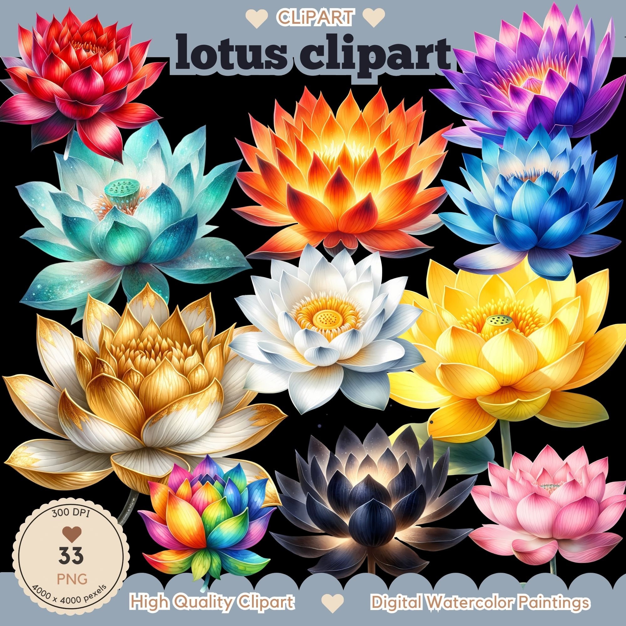 Spring Lotus, Watercolor Lotus Flowers, Flower Art, Serene Lotus ...