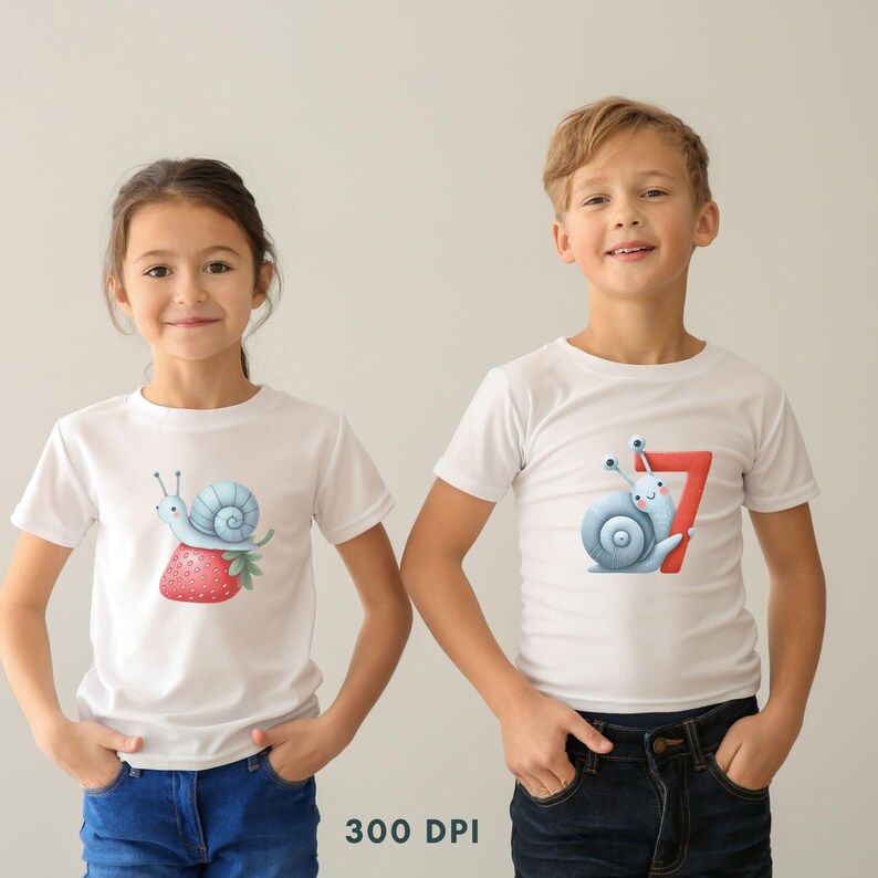 Watercolor Cute Snail Clipart, Spring Summer Snail Garden Nursery ...