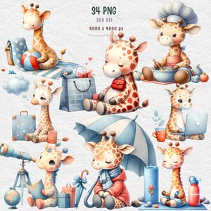Cute Giraffe Clipart, Cute Giraffe Png, Giraffe Png, Sweet Giraffe ...