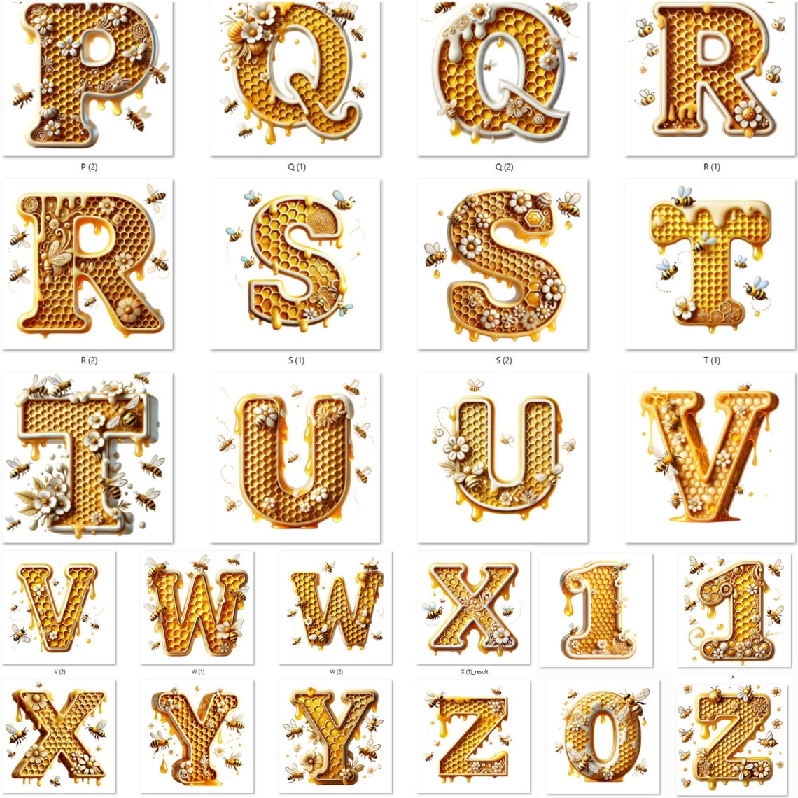 Alphabet Bee, Bee Alphabet Png, Alphabet Bee, Bee Font , Honey Bee ...