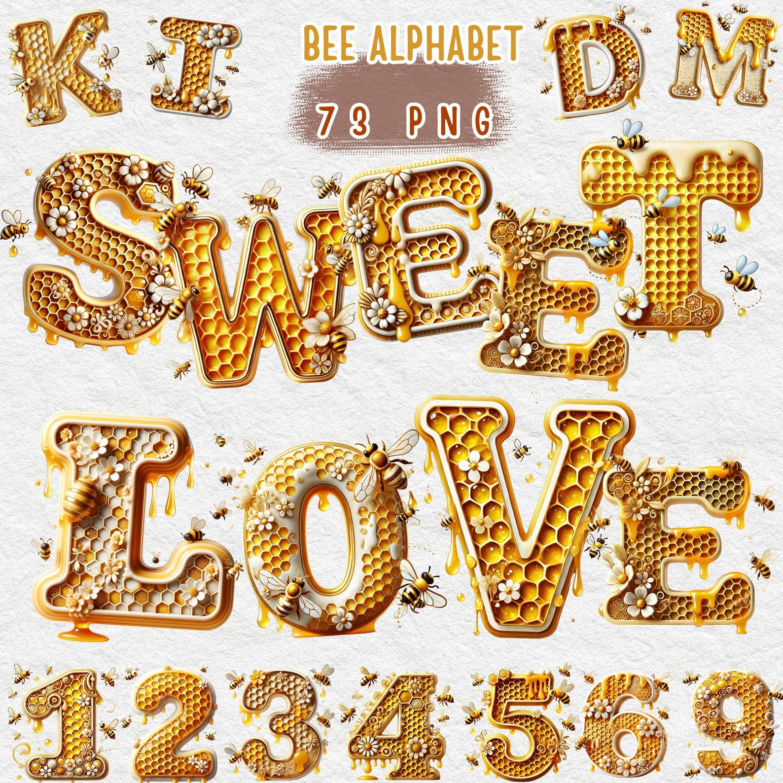 Alphabet Bee, Bee Alphabet Png, Alphabet Bee, Bee Font , Honey Bee ...