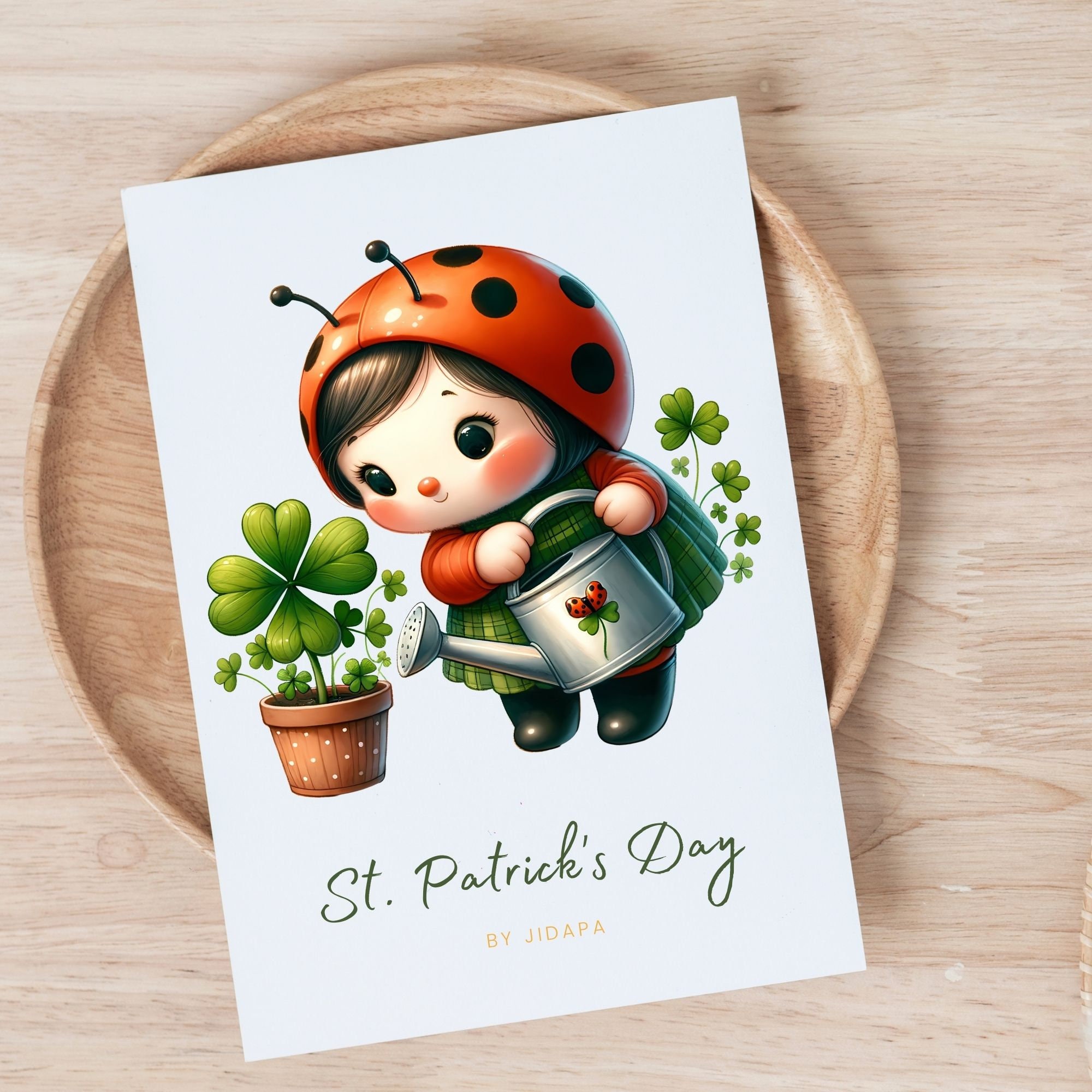 Cute St. Patrick's Day Clipart Bundle, Cute Shamrock PNG, Watercolor ...