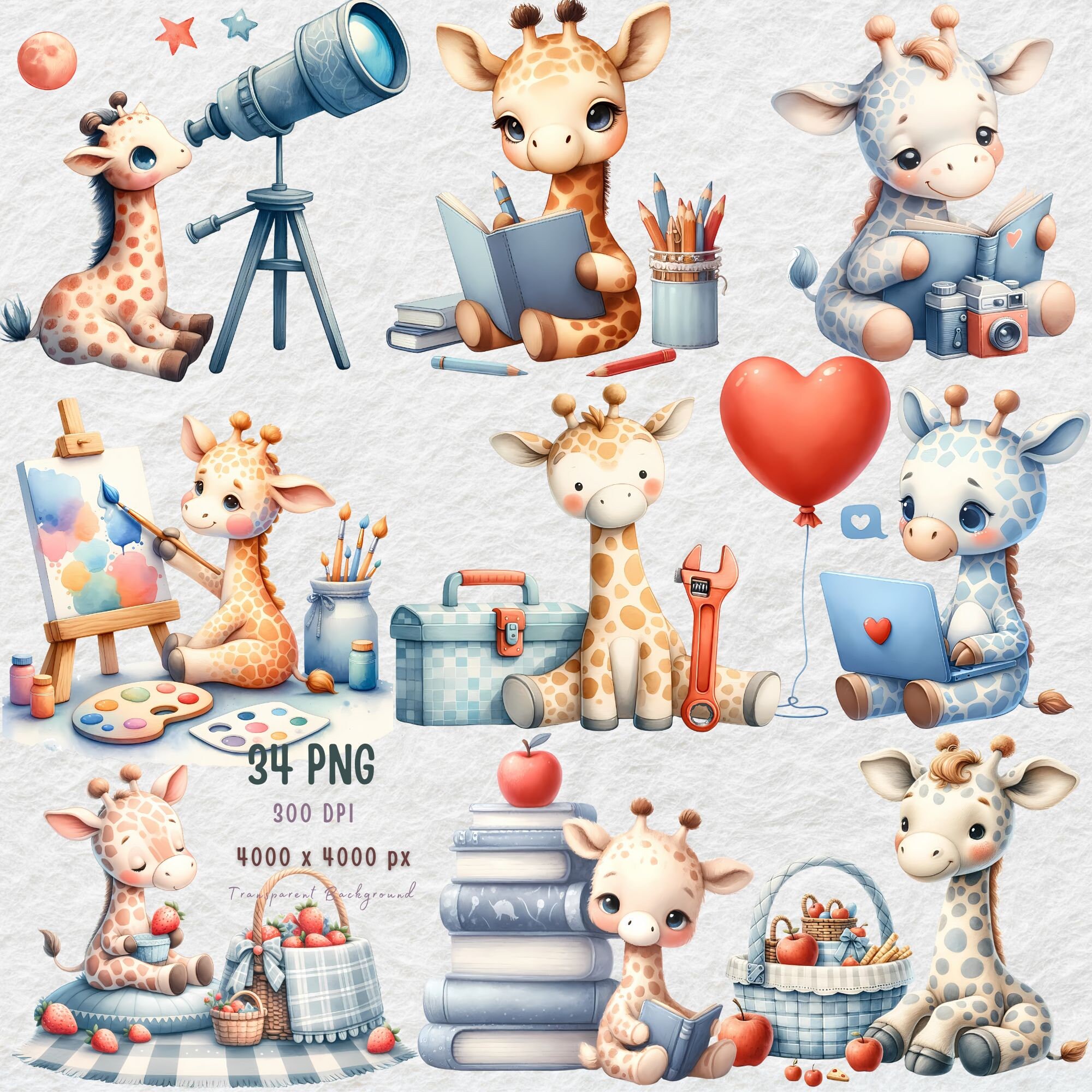 Cute Giraffe Clipart, Cute Giraffe Png, Giraffe Png, Sweet Giraffe ...