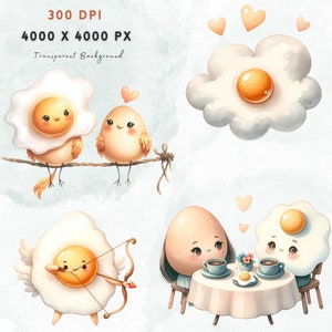Funny Anniversary, Cute Fried Egg, Breakfast Clip Art, Egg and Bacon ...