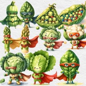 Vegetables Superheroes, Superhero Clipart , Superhero Png, Vegetables ...