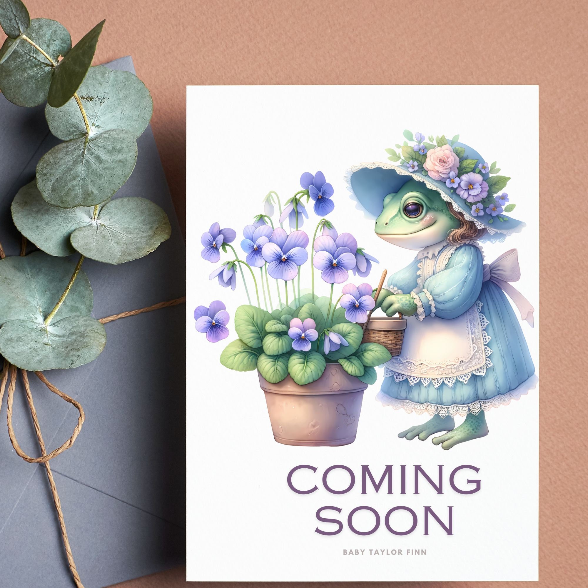 Spring Frog, Whimsical Frogs PNG, Love Frog, Watercolor Frog, Frog ...