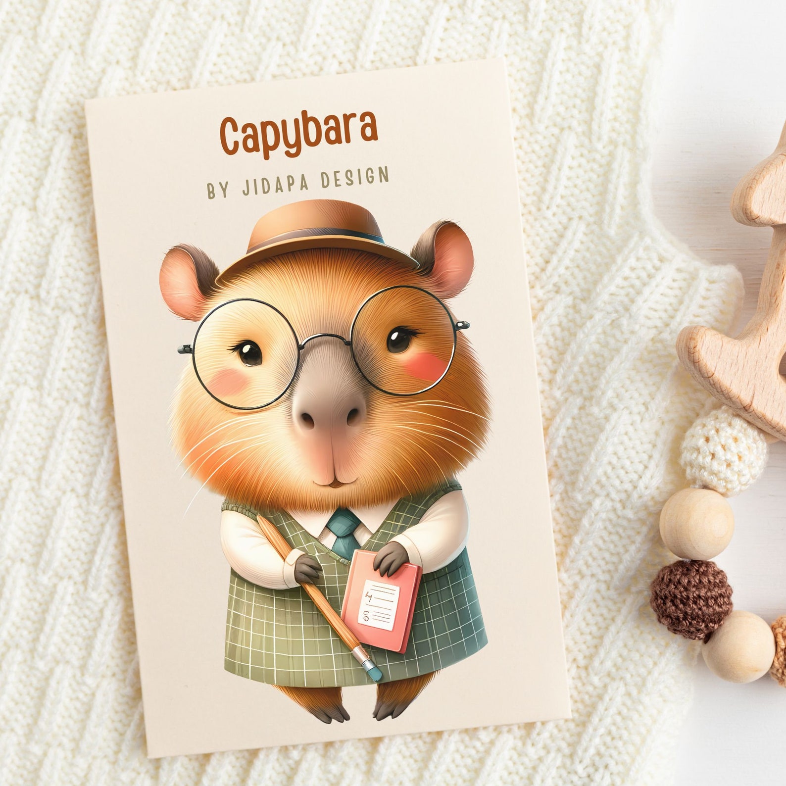 Capybara Clipart, Cute Capybara PNG, Capybara, Nursery Clipart, Animals ...