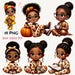 Relaxing Black Girl Clipart: Watercolor Planner Stickers (PDF Download ...
