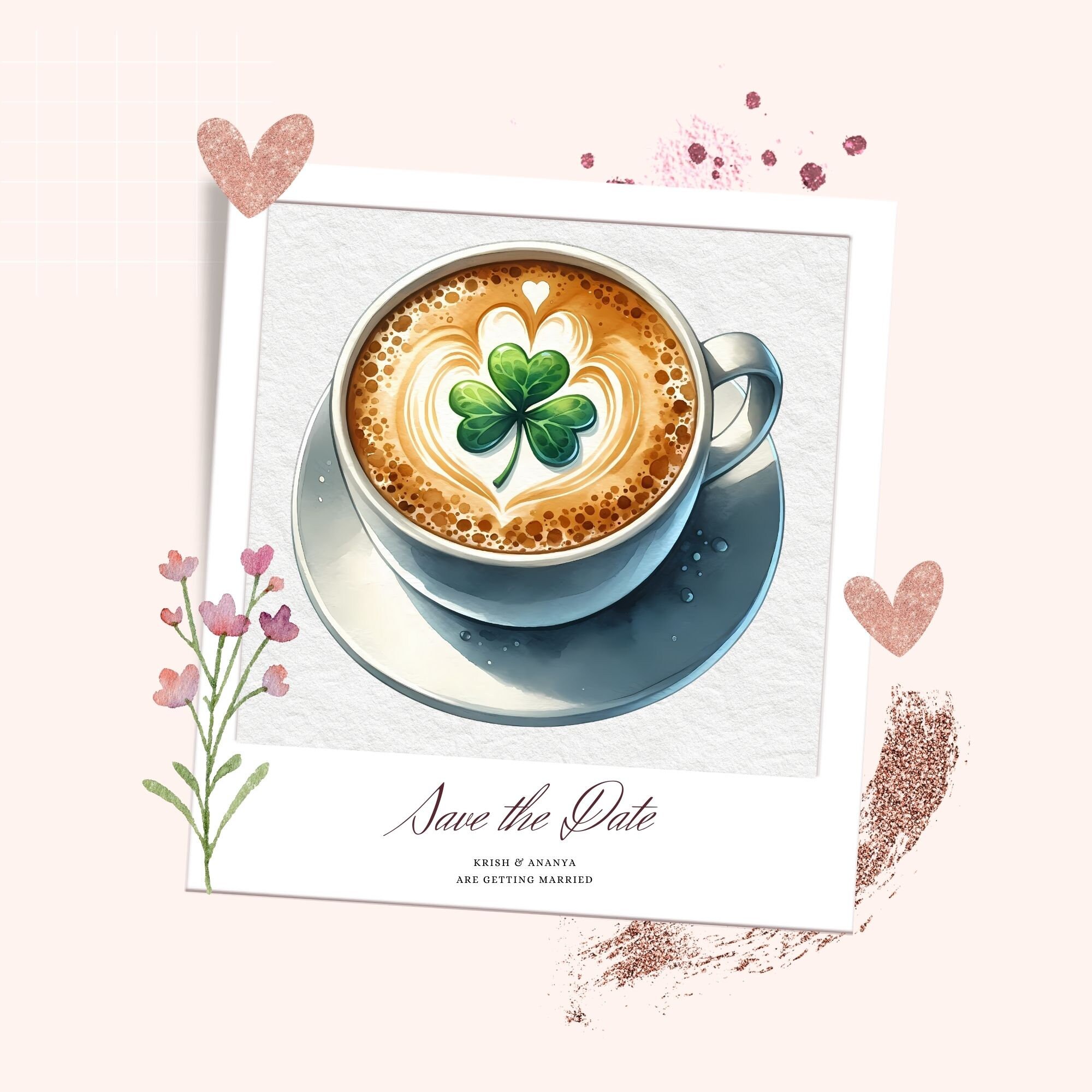 Saint Patricks Day Coffee Beer, St. Patrick's Day Drinks Png, Clovers ...