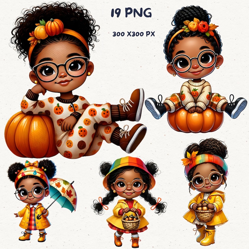 Relaxing Black Girl Clipart: Watercolor Planner Stickers (PDF Download ...