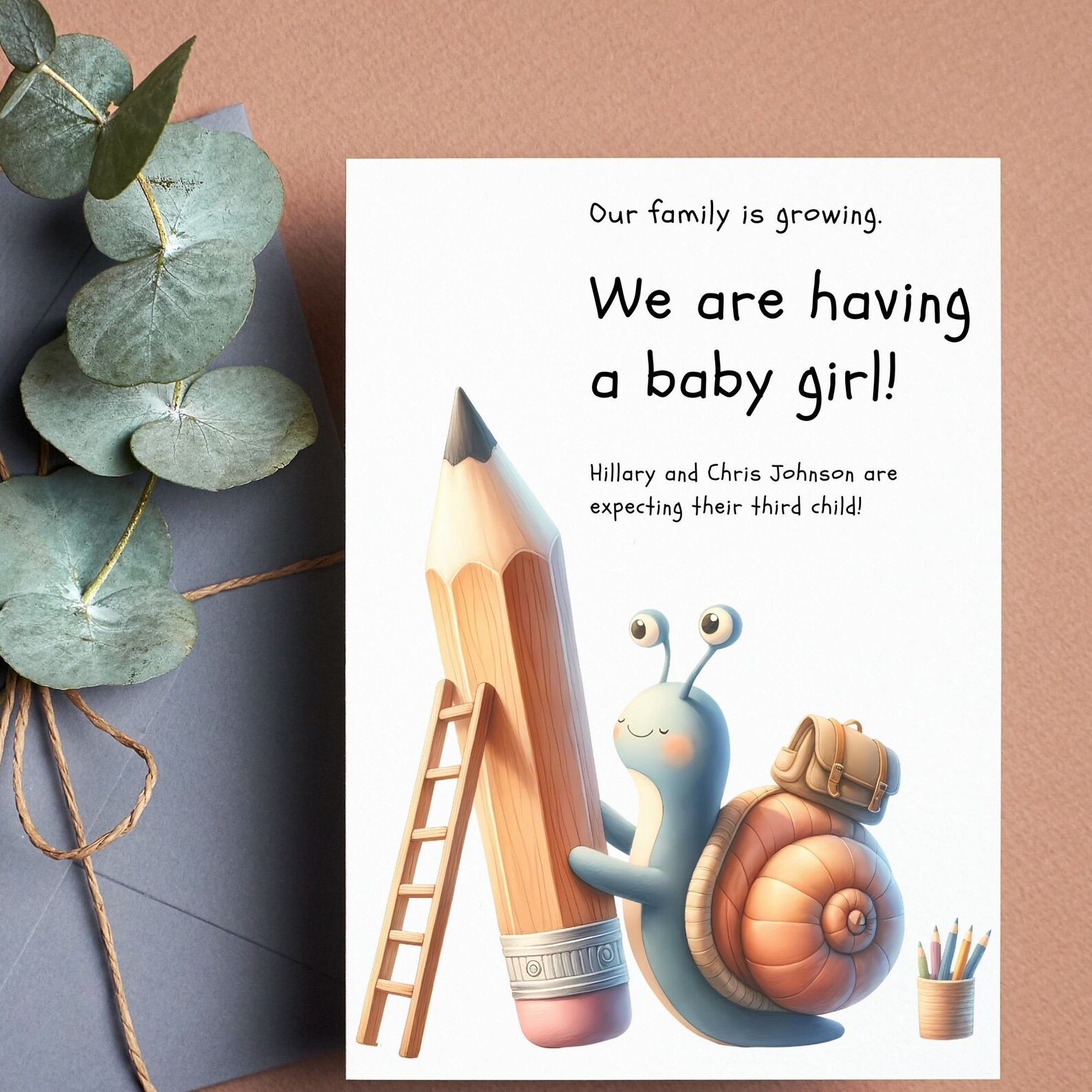 School Animal Watercolor Clipart, Watercolor Snail Clipart, Cute Snail ...