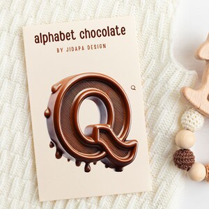 Chocolate Alphabet, Chocolate Clipart, Watercolor Chocolate Clipart ...