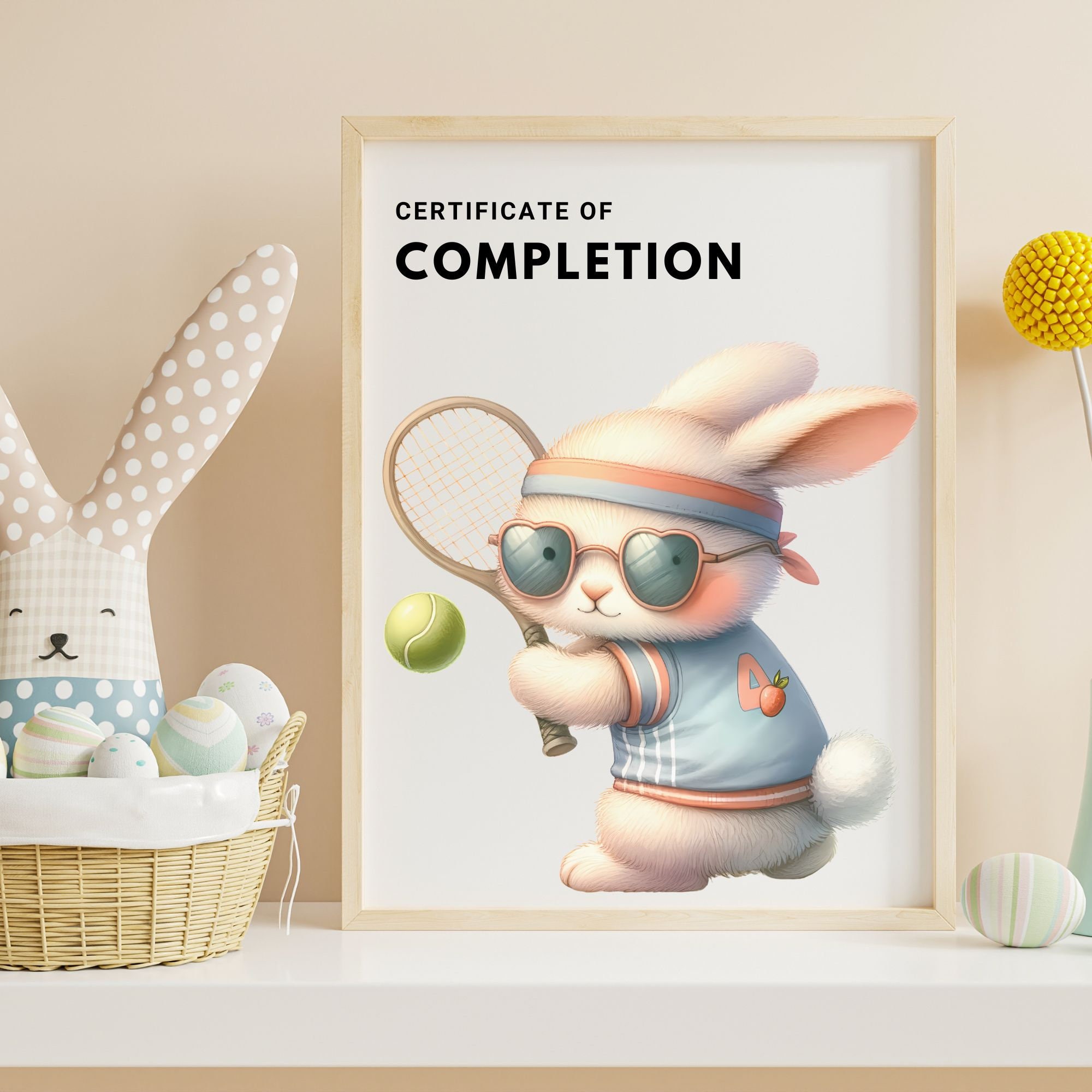 Bunny Tennis Clipart, Sport Rabbit PNG (digital Download) - Etsy