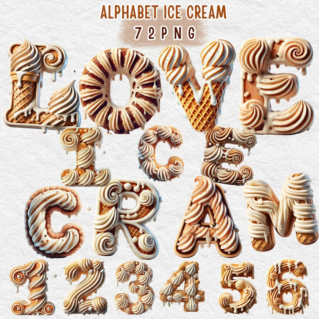 Chocolate Alphabet, Chocolate Clipart, Watercolor Chocolate Clipart ...