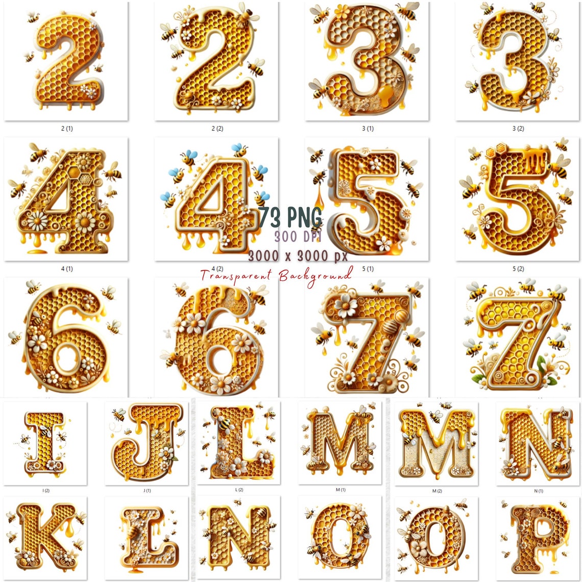 Alphabet Bee, Bee Alphabet Png, Alphabet Bee, Bee Font , Honey Bee ...