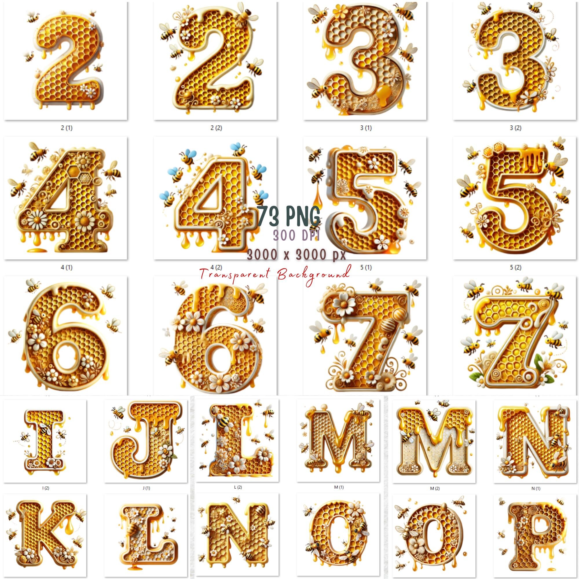 Alphabet Bee, Bee Alphabet Png, Alphabet Bee, Bee Font , Honey Bee ...