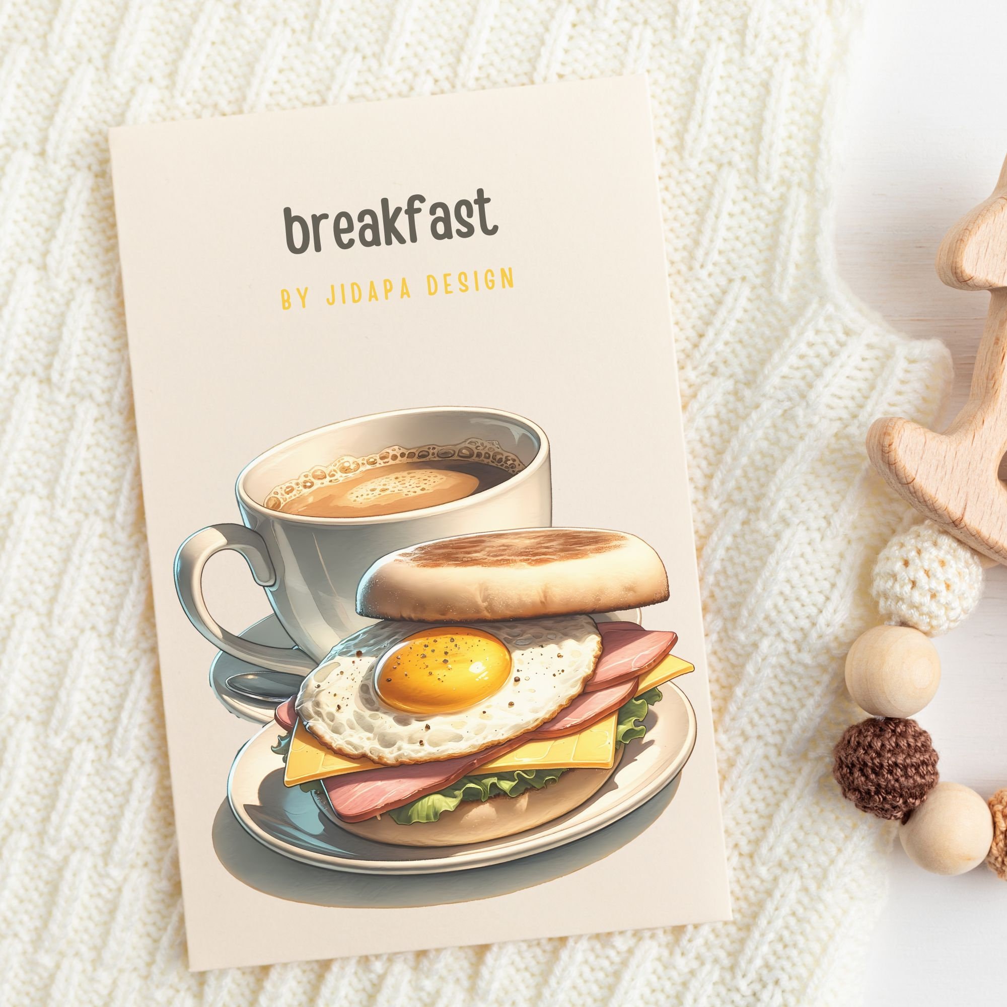 Breakfast Png, Breakfast Clipart, Breakfast Print, Jam, Breakfast ...