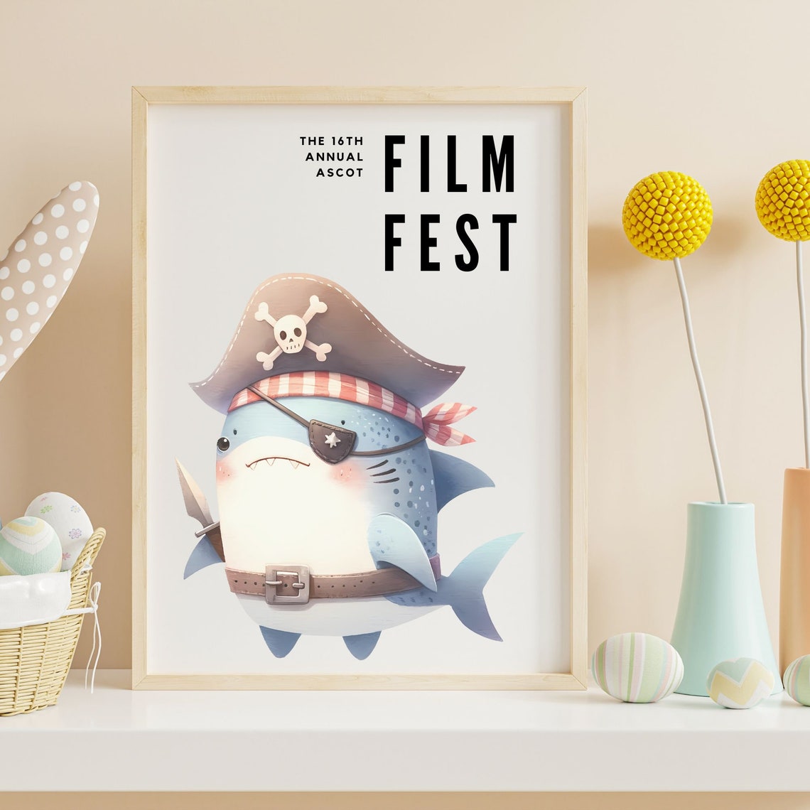 Watercolor Pirate Animals, Cute Pirate Clipart, Elephant Clipart, Baby ...