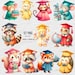 Animals Graduation Clipart, Watercolor Cute Graduation Animals Clipart ...