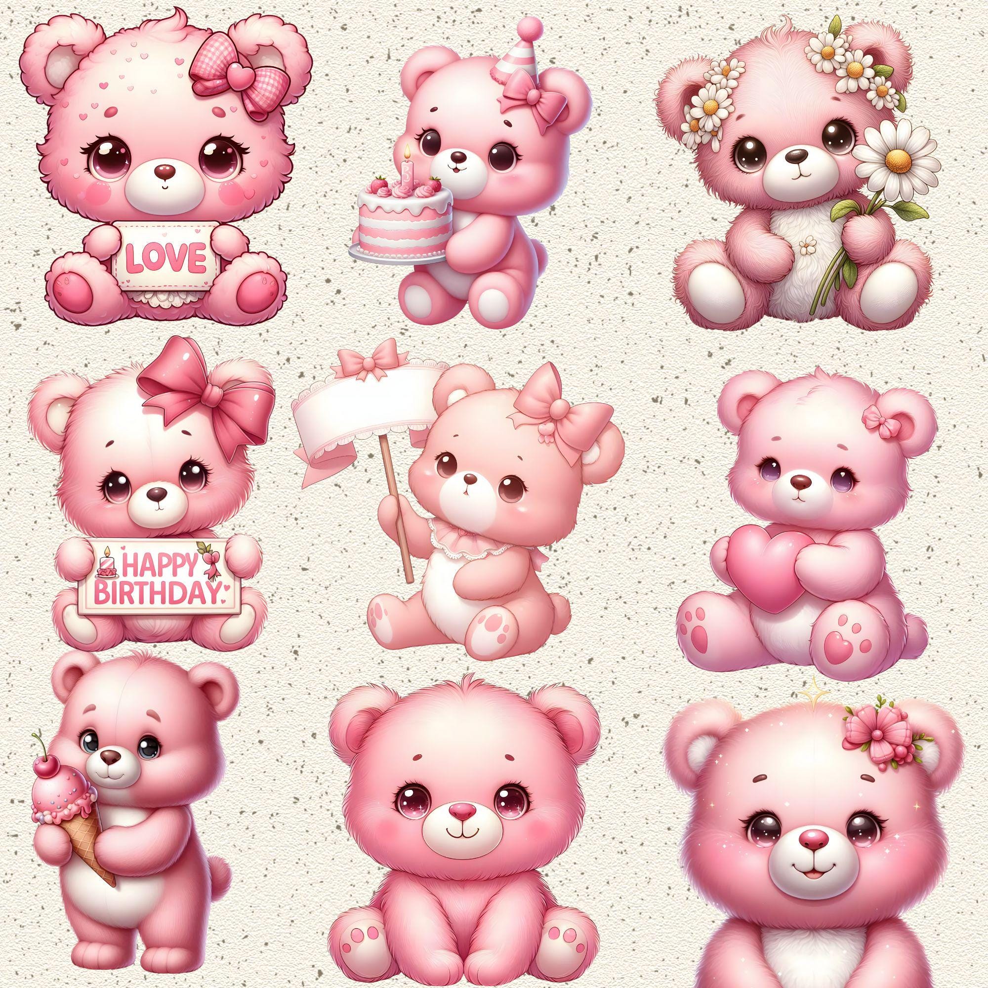 Birthday Bear Png, Bear Birthday, Bear Birthday Card, Cute Bear ...