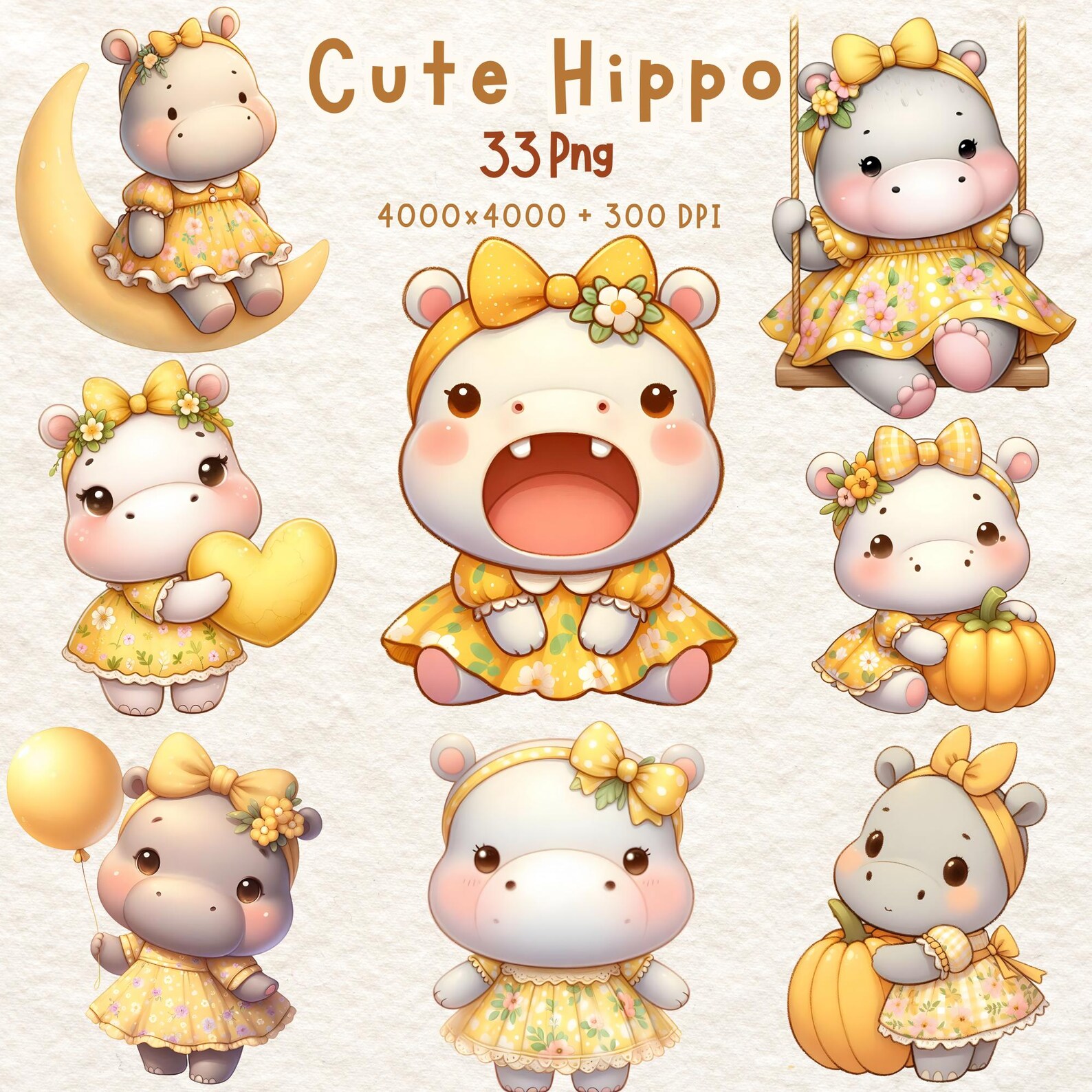Moo Deng, Cute Hippopotamus, Cute Baby Shower Graphics, Hippo Clipart ...