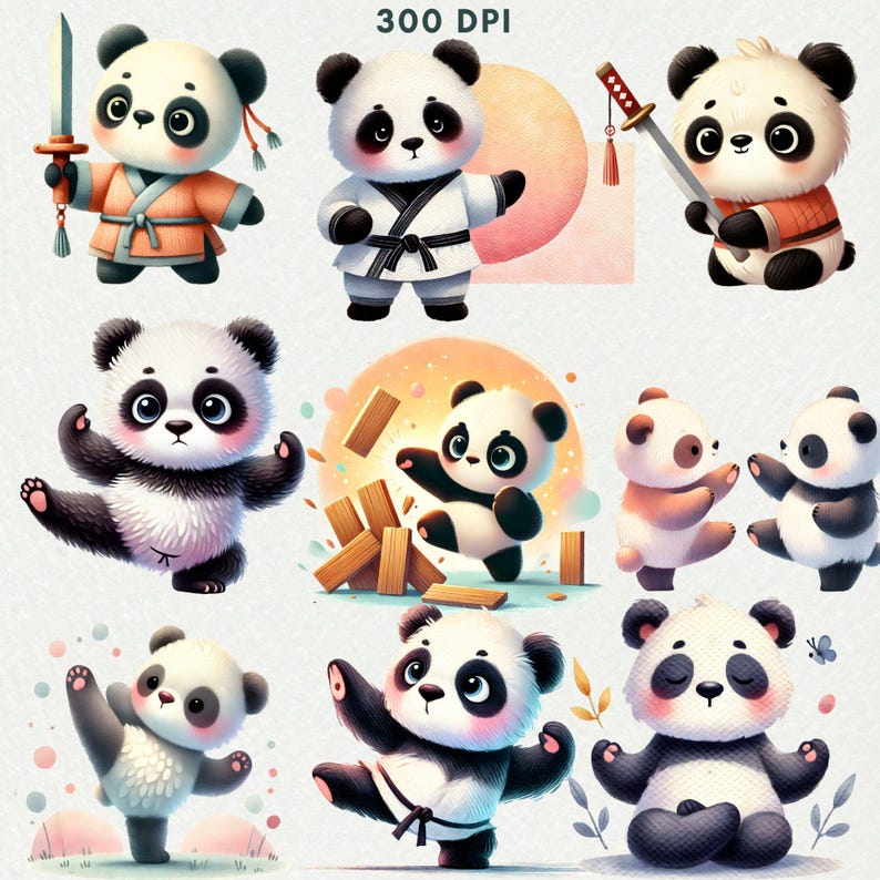 Kung Fu Panda Clipart, Panda Png, Panda Clip Art,karate Clipart, Kung ...