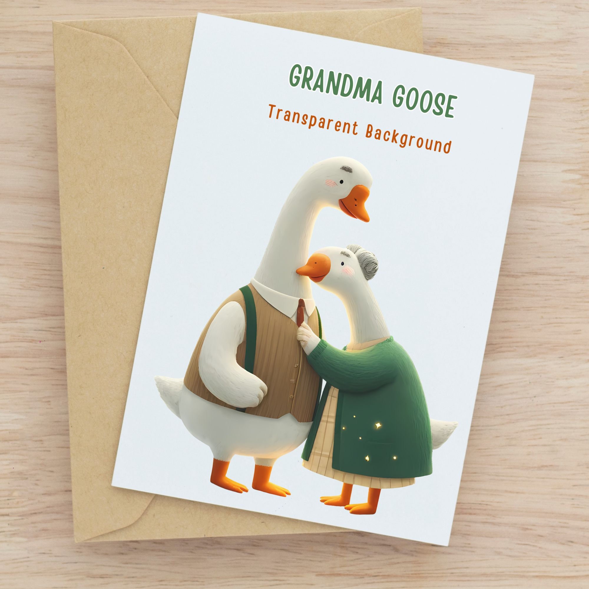 Grandma Goose, Goose Clipart, Goose Print, Goose Print Nursery, Geese ...