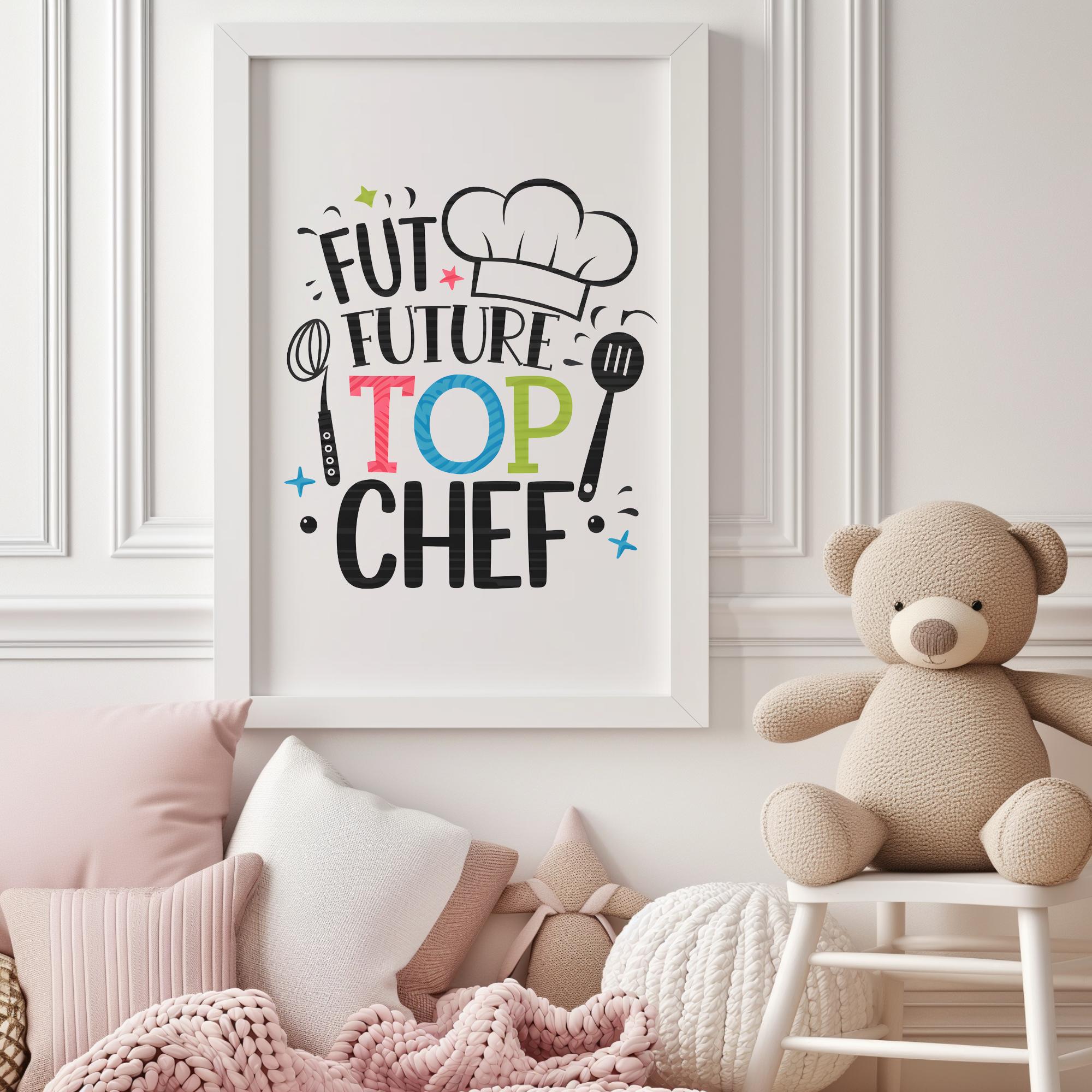 Little Chef PNG , Cute Chef , Aesthetic Kitchen Decor , Cute Cooking ...