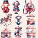 Watercolor Circus Clipart: Carnival Animals, Tent, Carousel (PNG) - Etsy