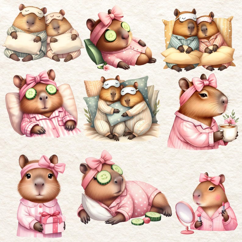 Cute Capybara PNG, Capybara clipart, Capybara art, Nursery Clipart ...