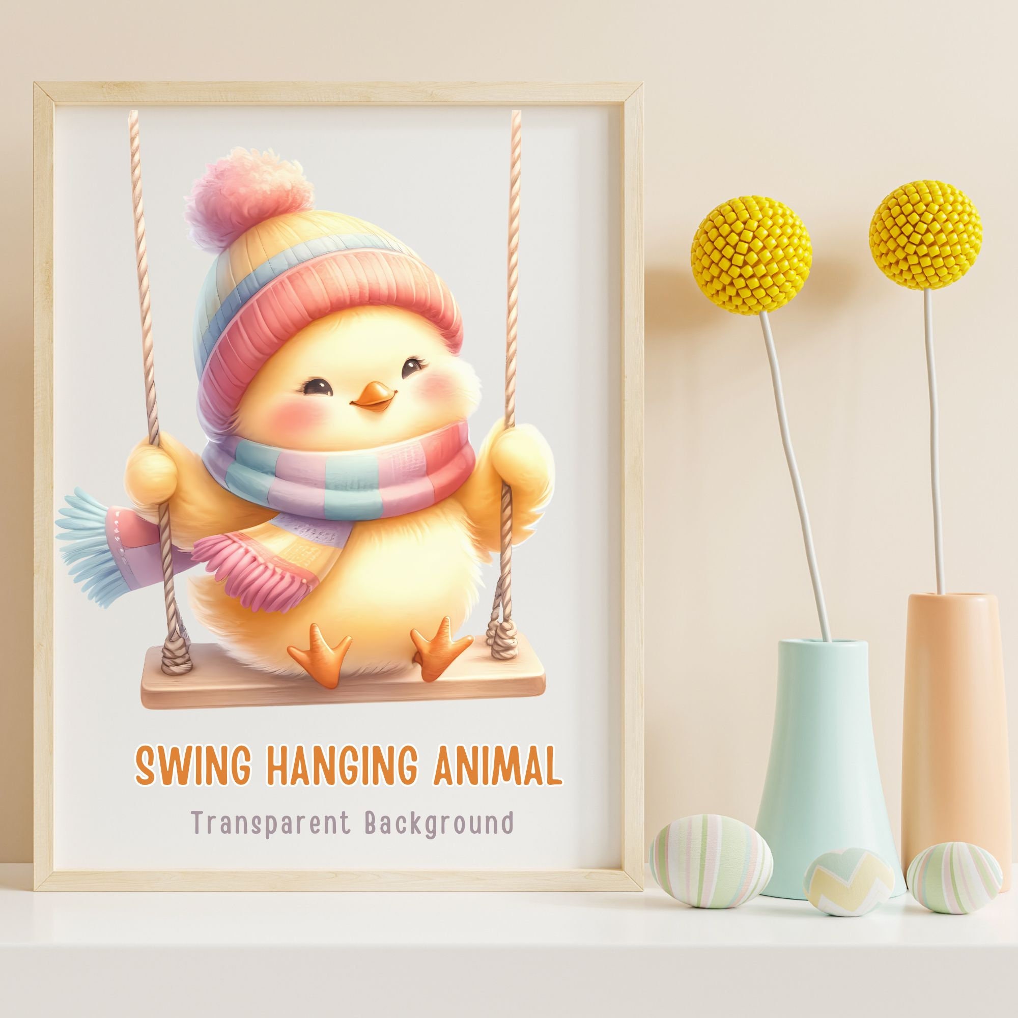 Swing Clipart, Animals on Swing , Animal With Swing, Cute Swing Clipart ...