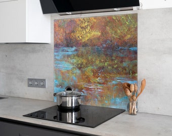 Colorful Backsplashback, Eazy Clean Splashback, Glass Splashback ...