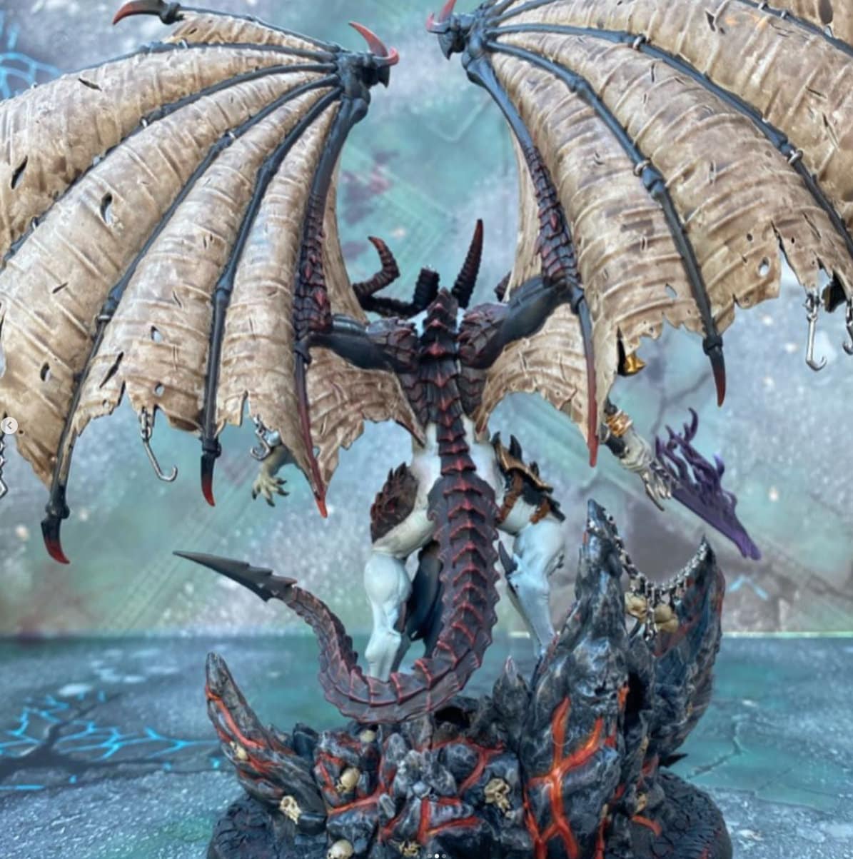 Warhammer 40k Be'lakor, the Dark Master - A Masterpiece of Darkness ...